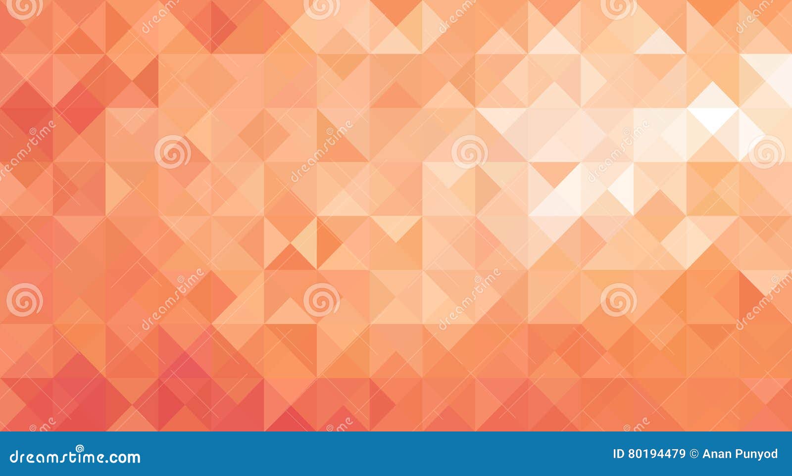 Soft Orange Low Poly Triangle Sharp Abstract Background Vector ...