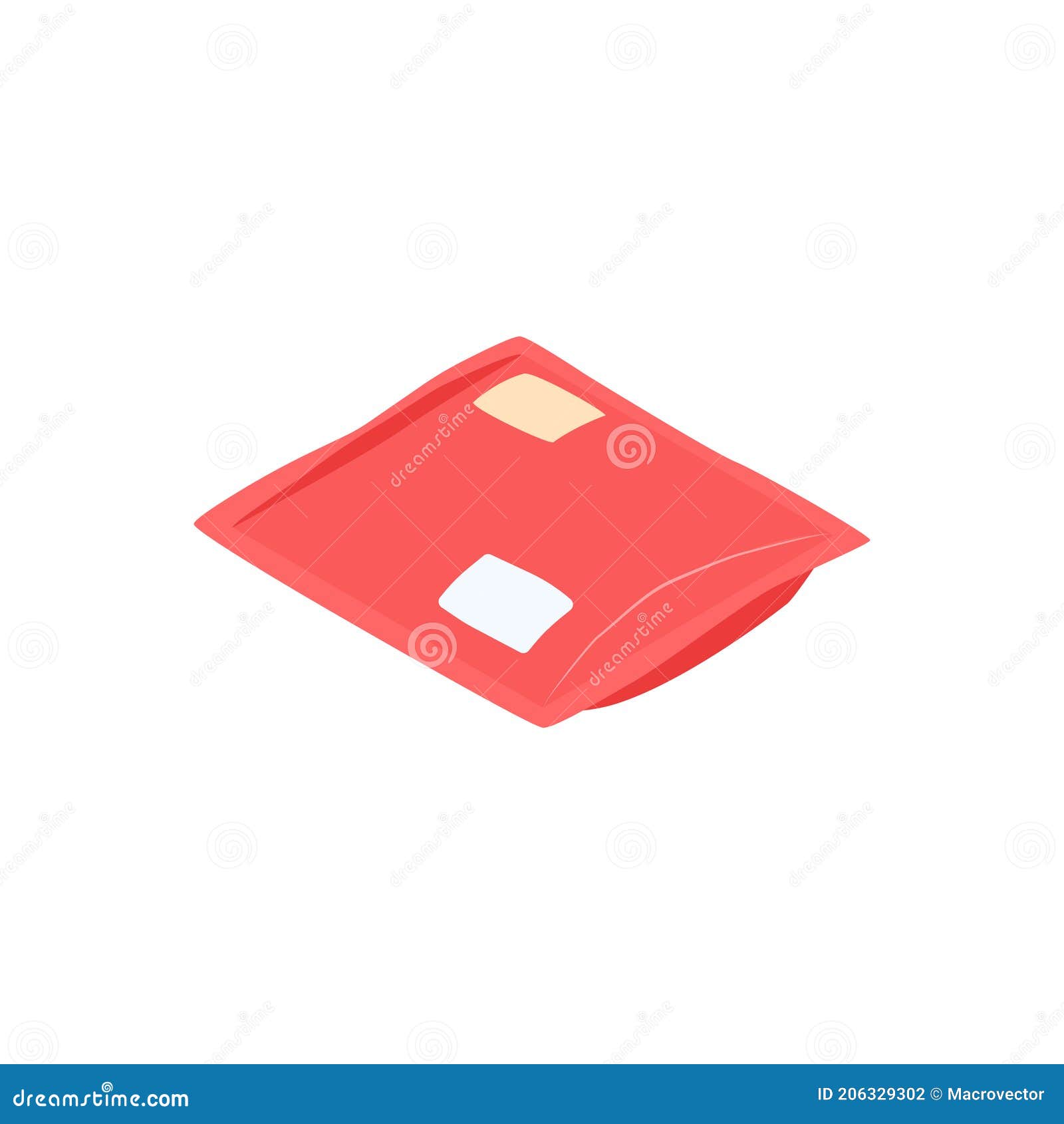 Soft Parcel Isometric Composition Stock Vector - Illustration of ...