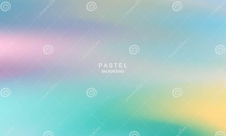 Soft Pastel Abstract Background Vector Illustration Stock Vector ...