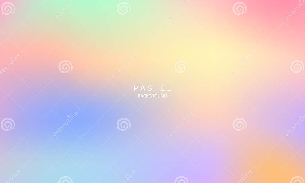 Soft Pastel Abstract Background Vector Illustration Stock Vector ...