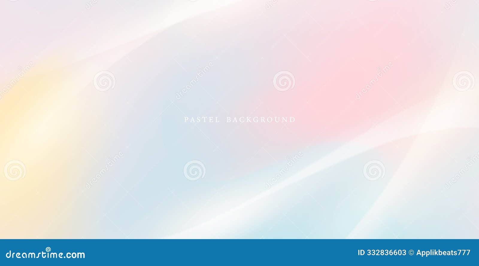 Soft Pastel Abstract Background Vector Illustration Stock Vector ...