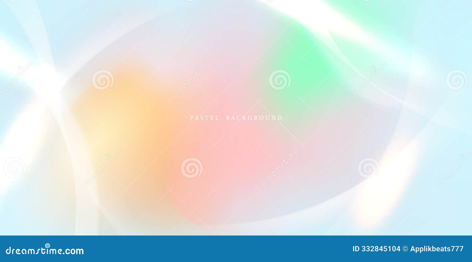 Soft Pastel Abstract Background Vector Illustration Stock Vector ...