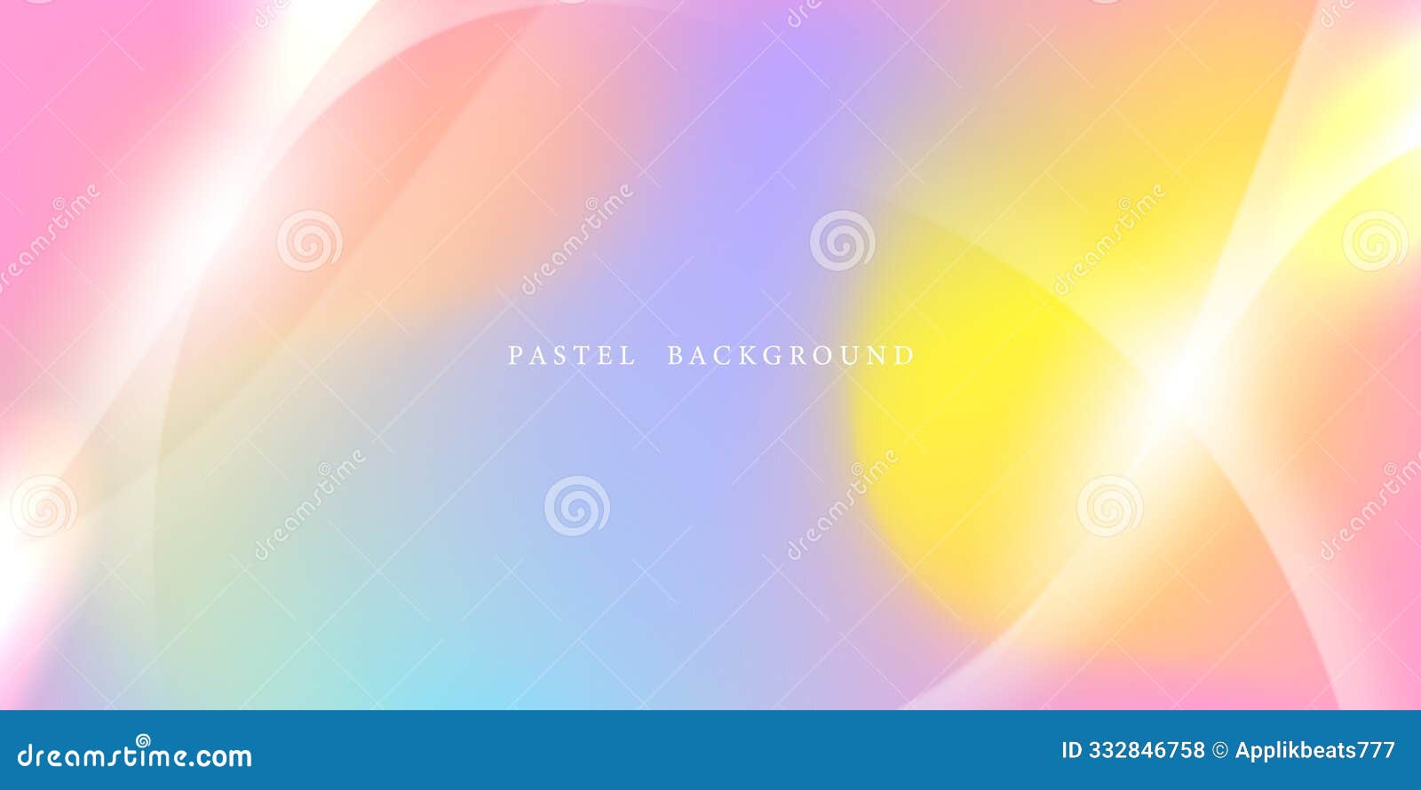 Soft Pastel Abstract Background Vector Illustration Stock Vector ...