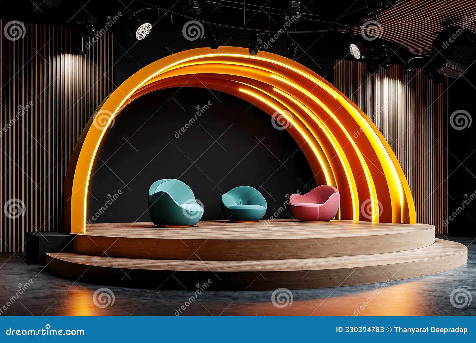 Pastel-hued Transparent Spheres Floating Elegantly On A Minimalist ...