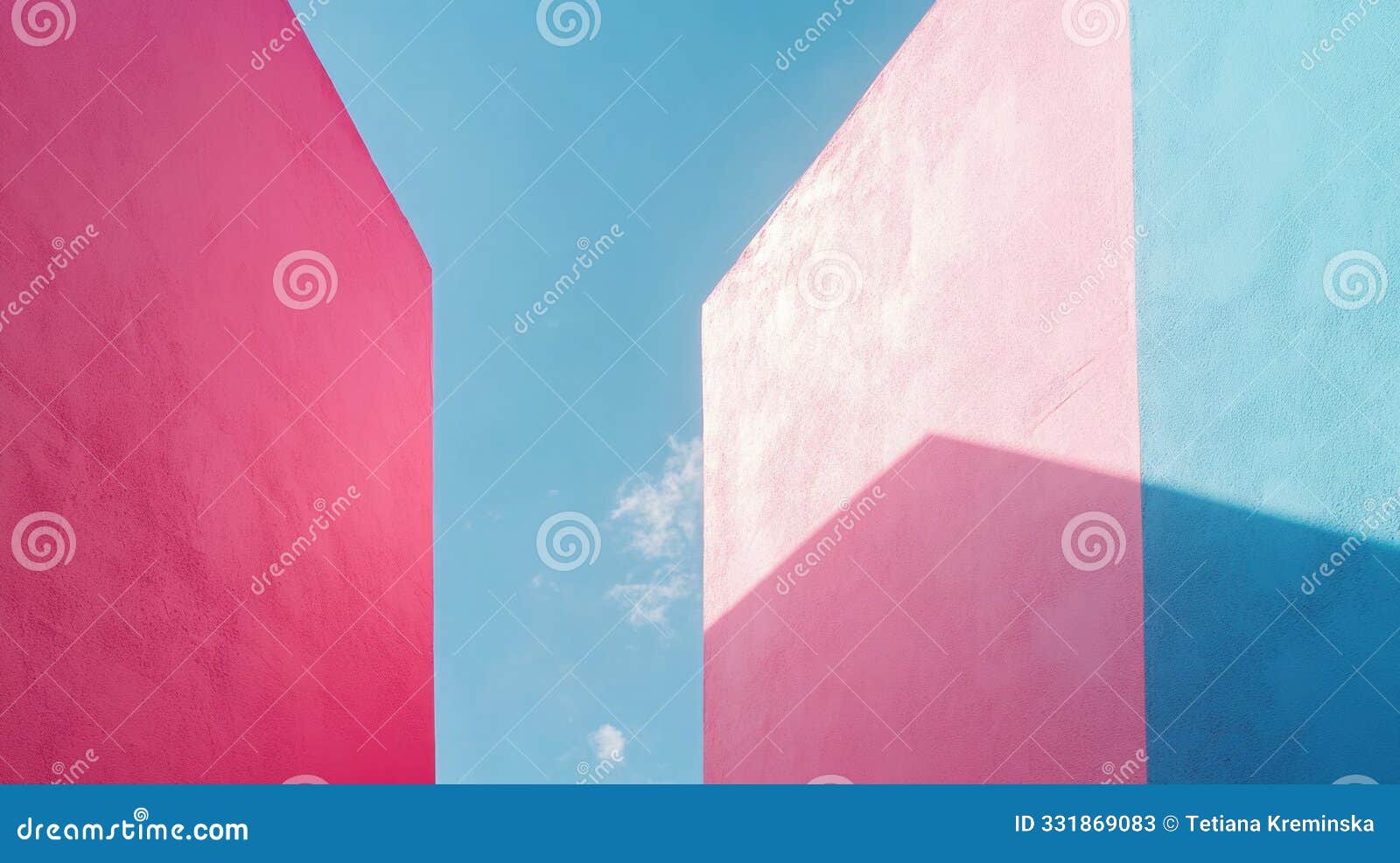 Soft Pastel Minimalist Background with Large Negative Space for Text ...