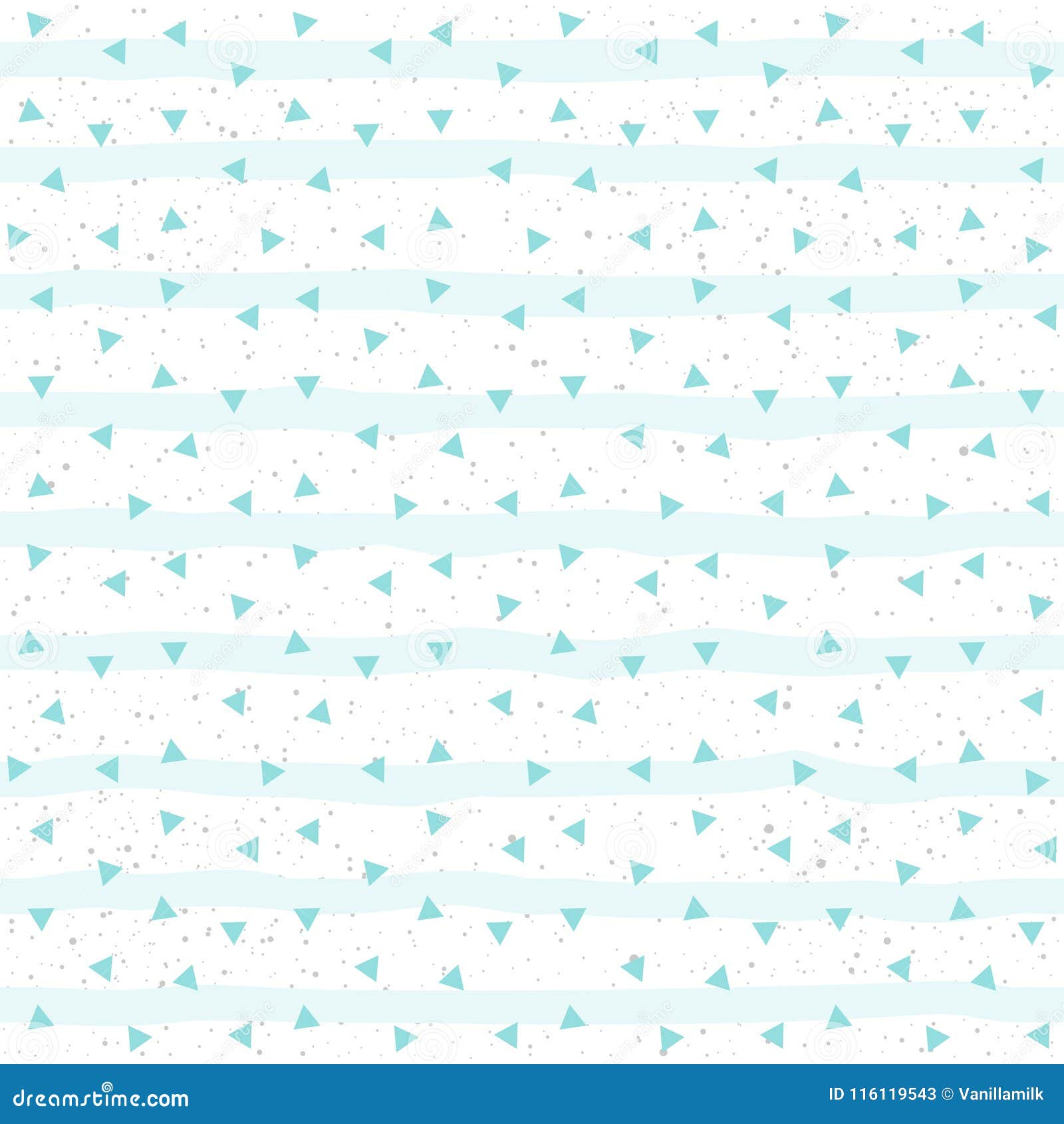 Soft Pastel Triangle Seamless Background. Blue Colored Abstract Stock ...