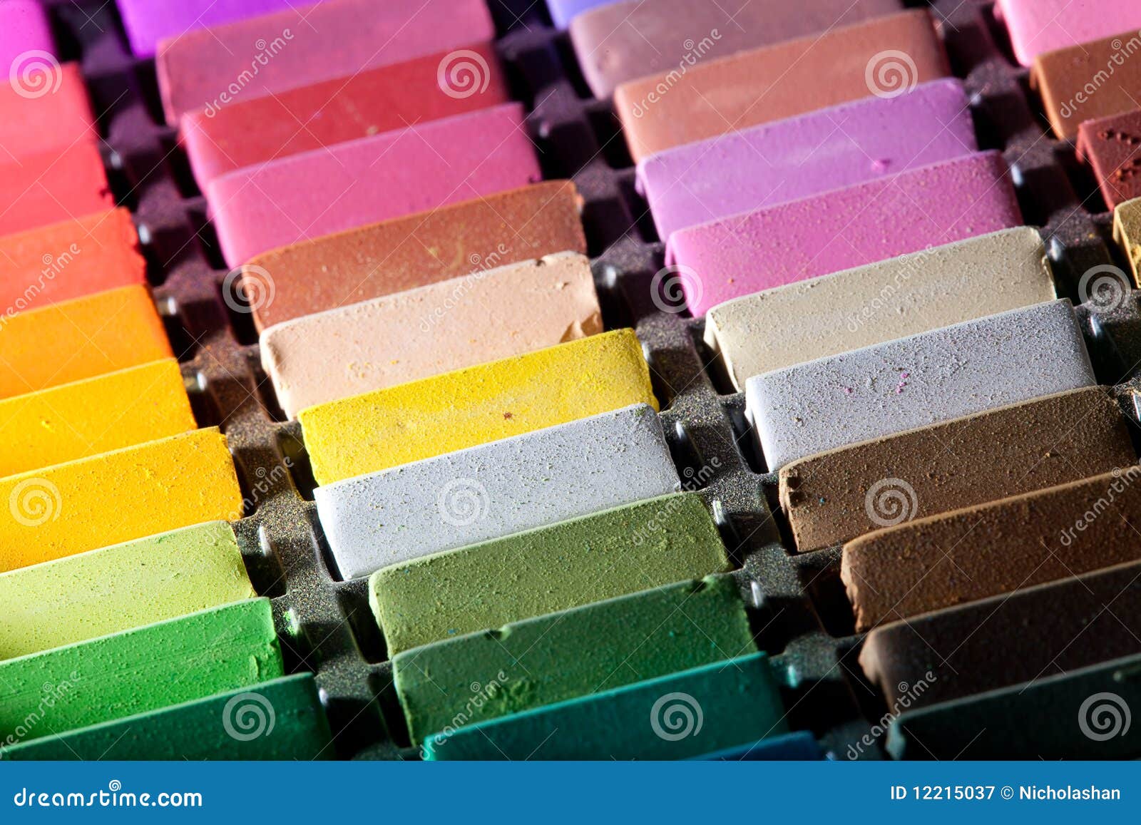 Soft pastels close up stock image. Image of shallow, bright - 12215037