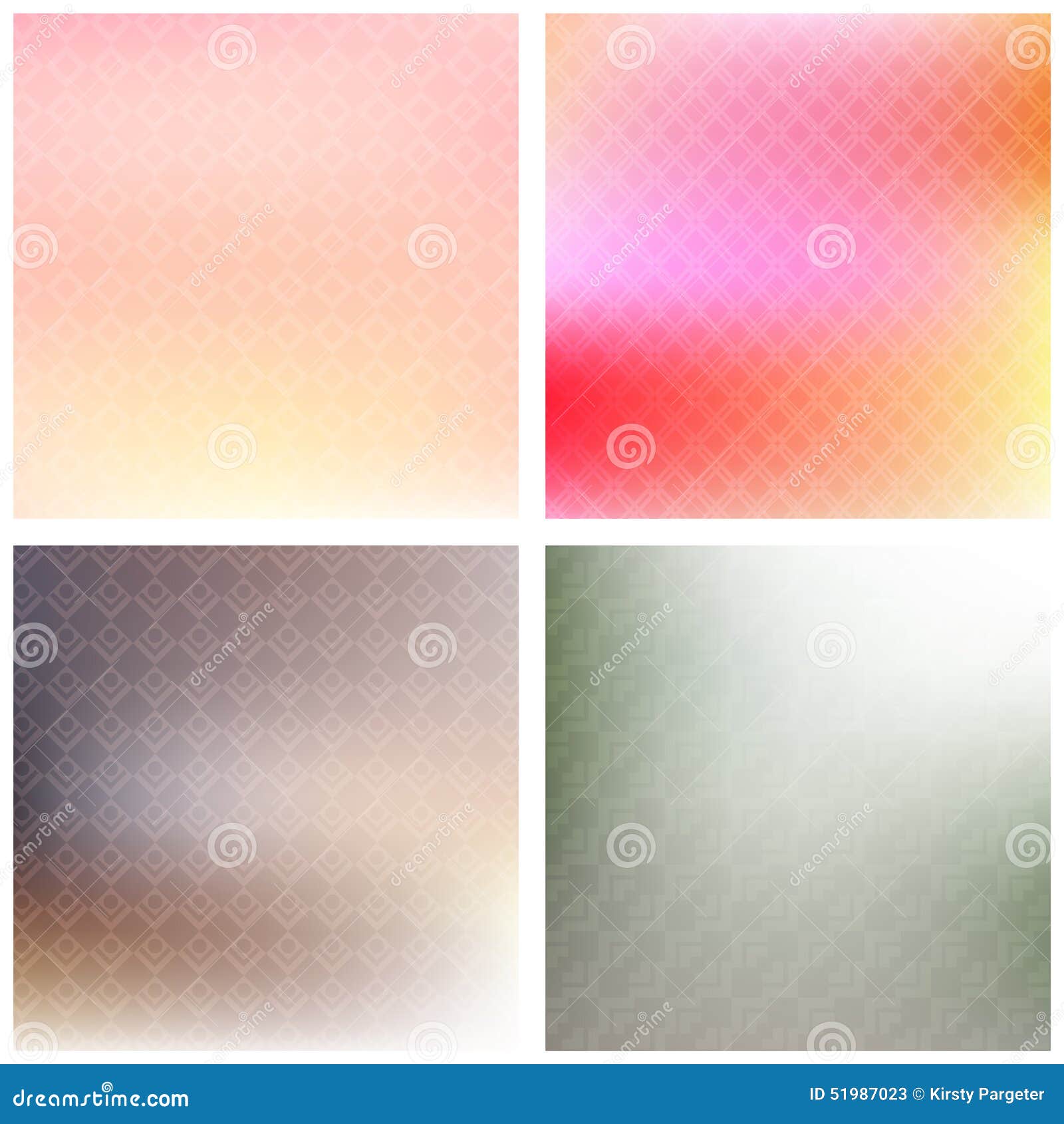 Soft patterned backgrounds stock vector. Illustration of colorful ...