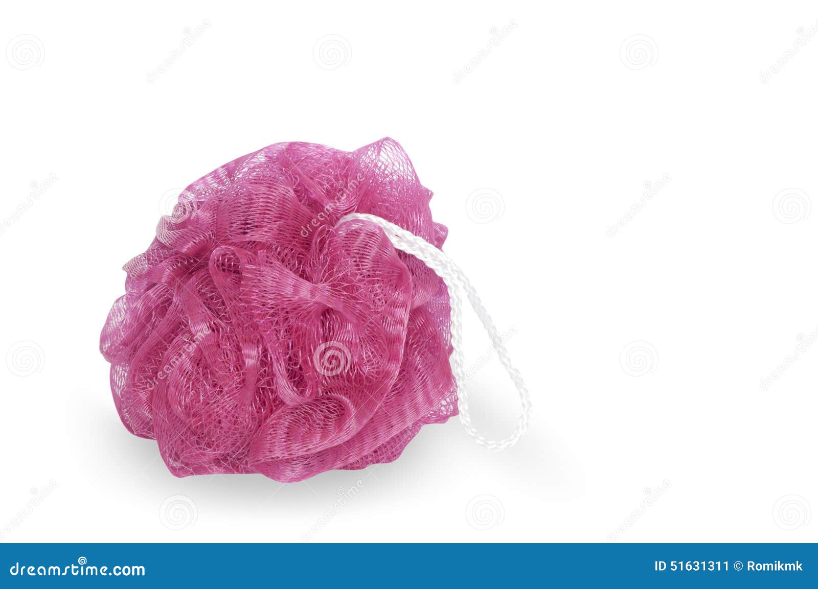 Soft pink bath puff stock image. Image of wisp, pink - 51631311