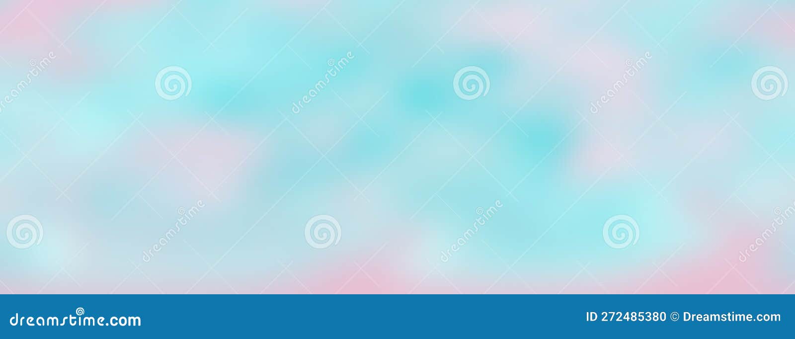 Soft Pink Blue Gradient Background. Various Abstract Spots. Long Banner ...
