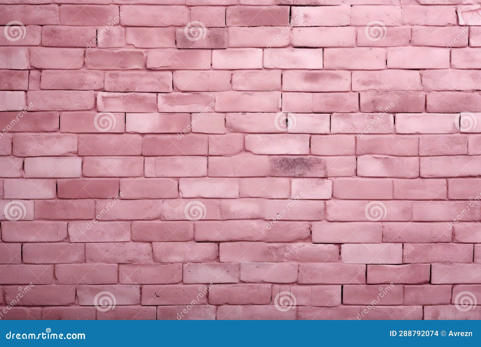 Subtle Pink Brick Backdrop with Vacant Aura, Generative AI Stock ...