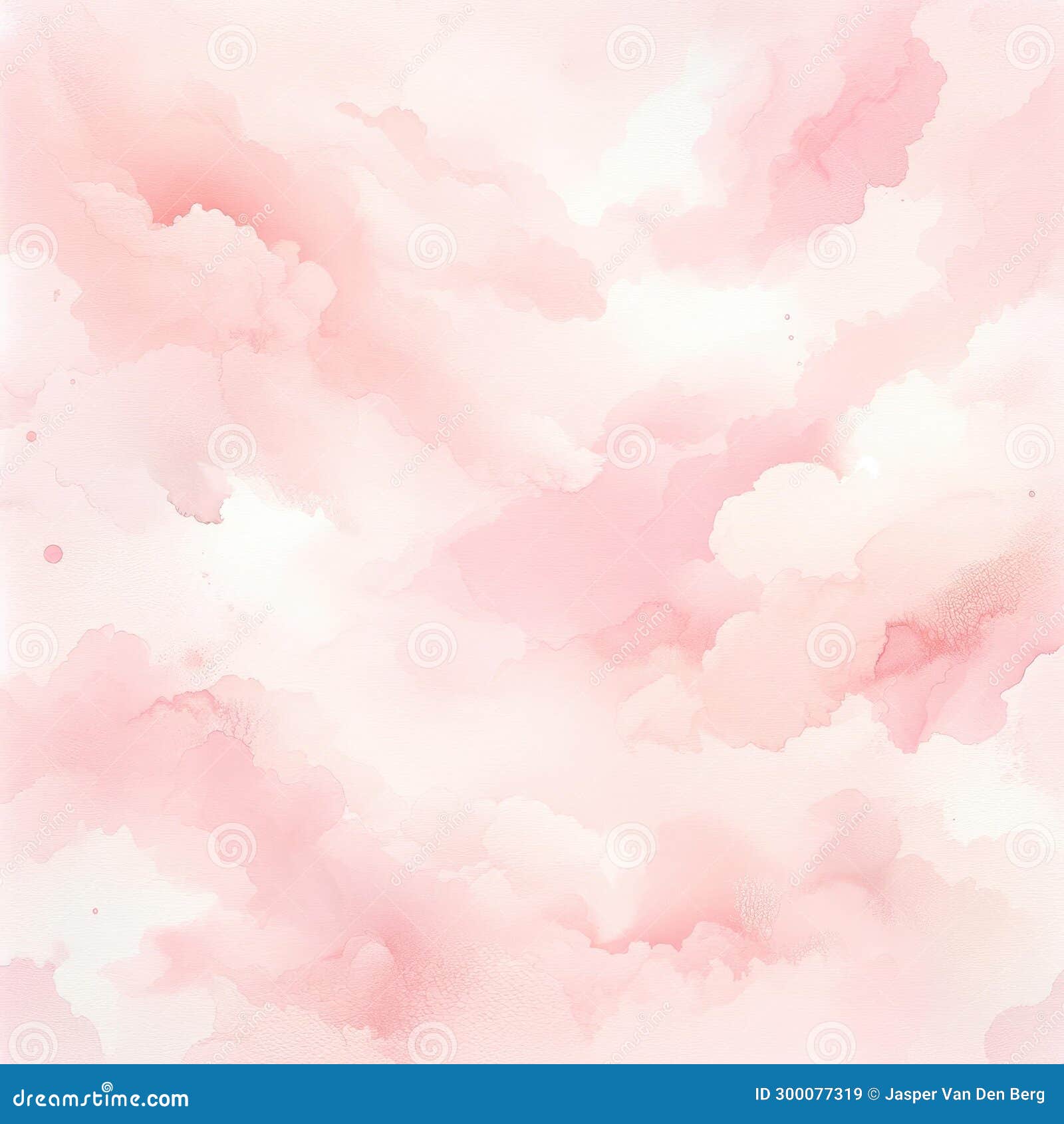 Soft Pink Clouds Texture Background, AI Generated Stock Illustration ...