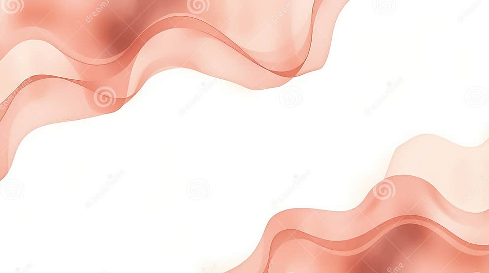 Soft Pink and Cream Wave Patterns Create a Gentle Backdrop for Creative ...