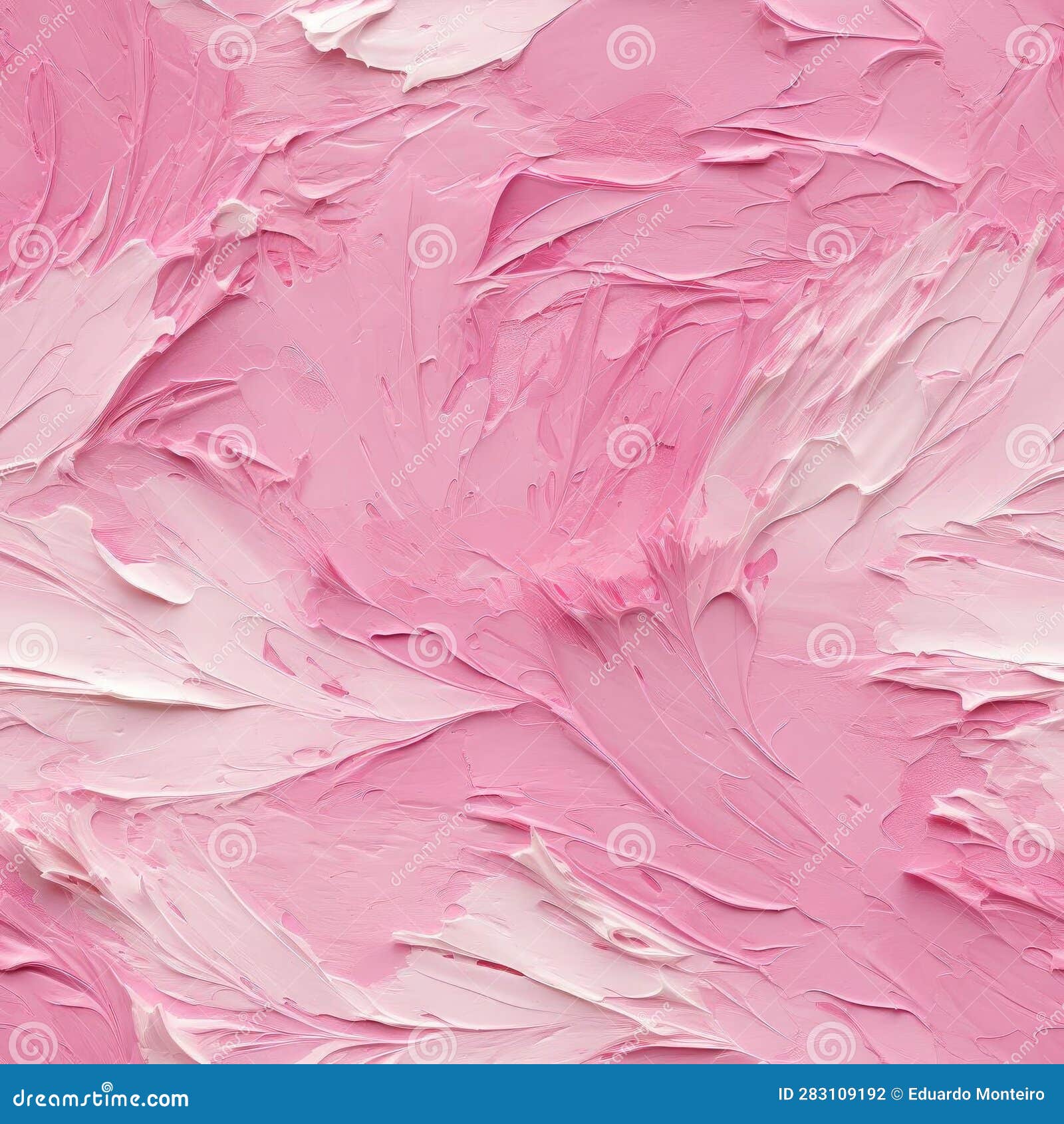Soft Pink Paint with Fine Texture and Feather-inspired Details (tiled ...