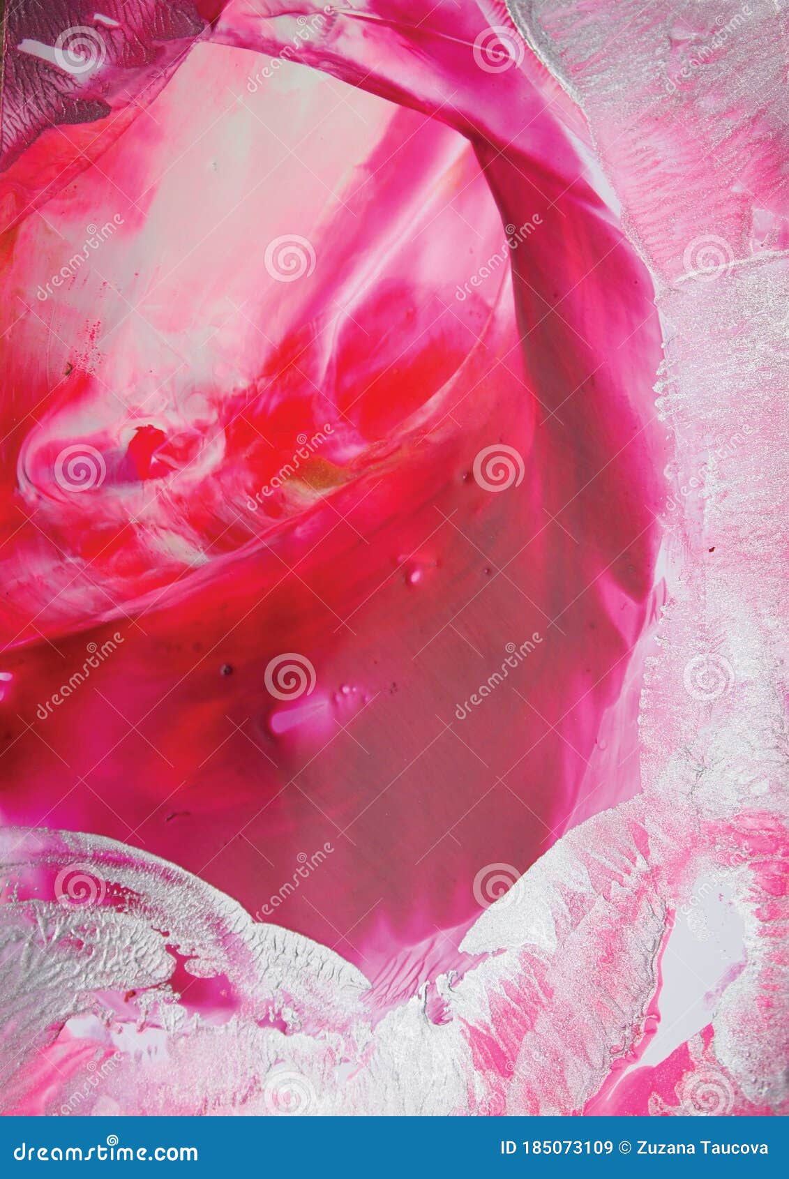 Soft Pink and Silver Background Made with Wax, Caring and Loving ...