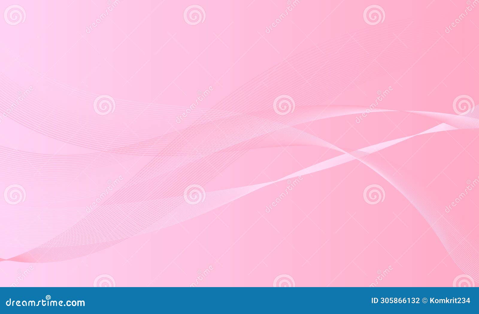 Soft Pink Smooth Lines Wave Curves with Smooth Gradient Abstract ...