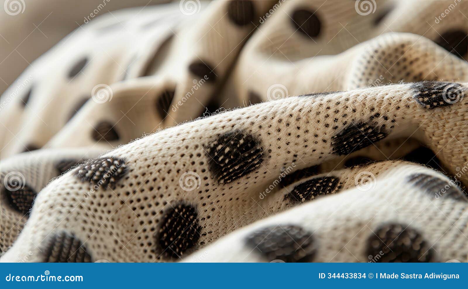 Soft Polka Dot Fabric Featuring a Charming Texture for Lovely Projects ...