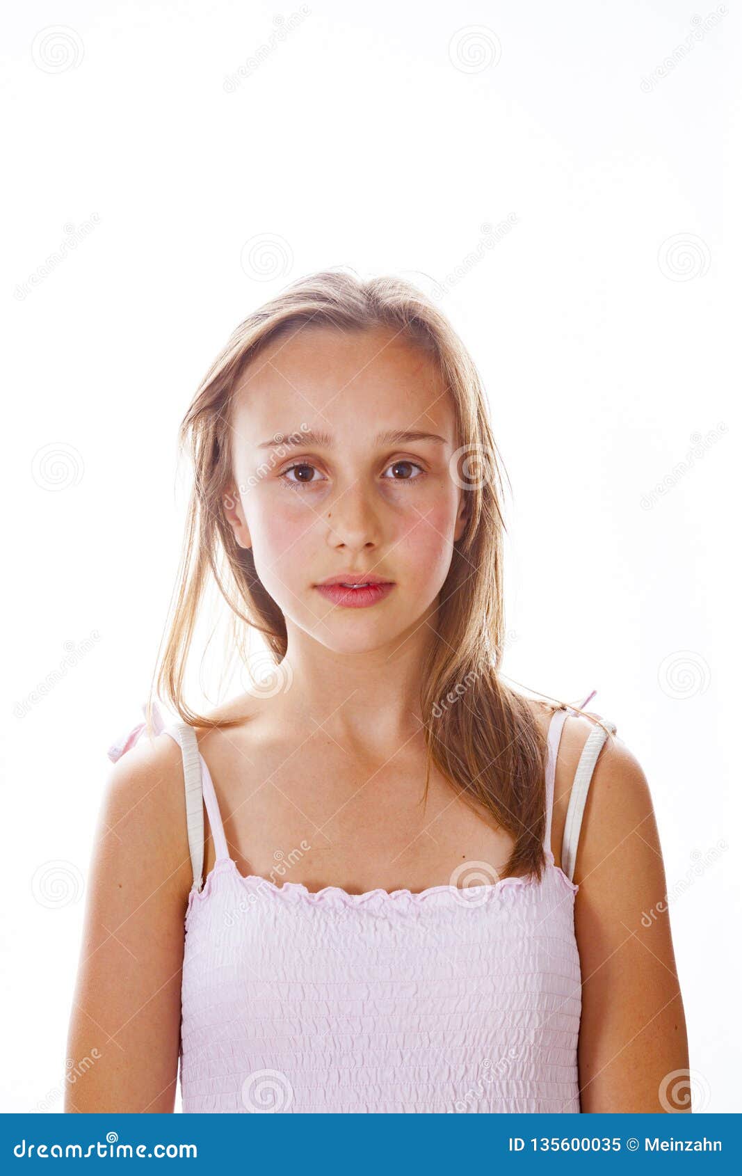 Portrait of Cute Young Teenage Girl Stock Image - Image of feeling ... Portrait of Cute Young Teenage Girl Stock Image - Image of feeling ...