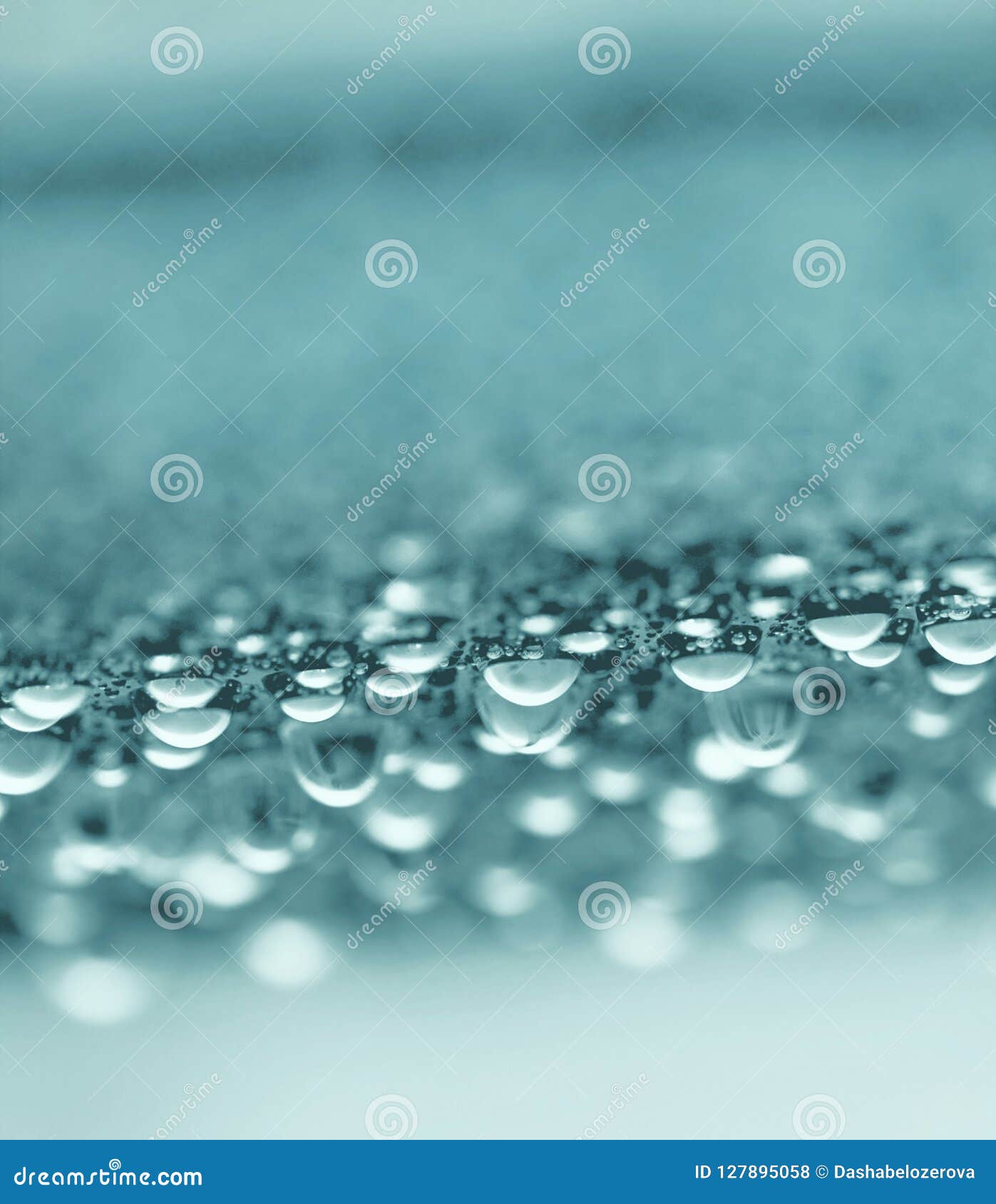 Soft Pretty Water Drops Down Stock Photo - Image of liquid, splash ...