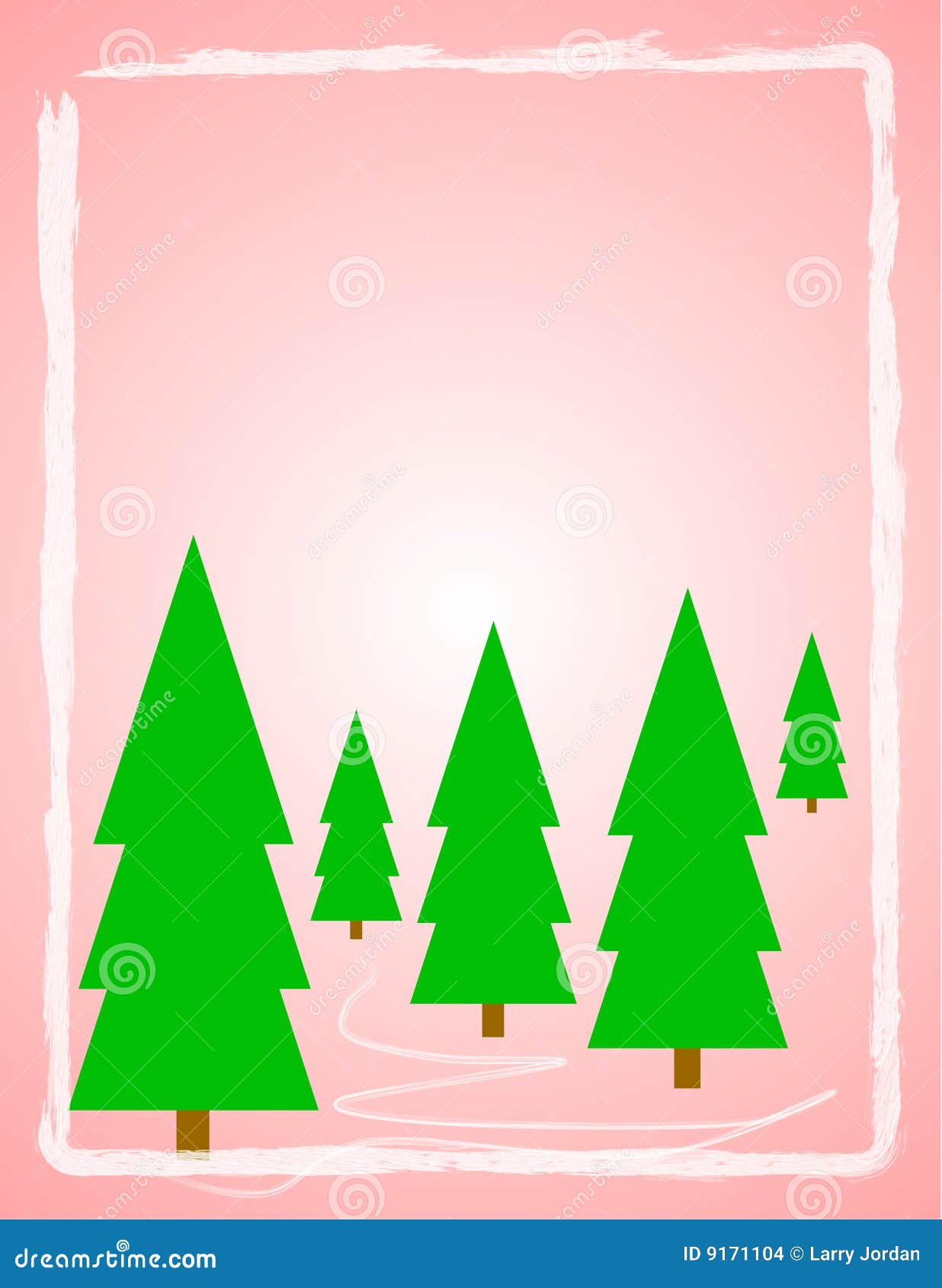 Soft Quiet Christmas Design Stock Illustration - Illustration of design ...