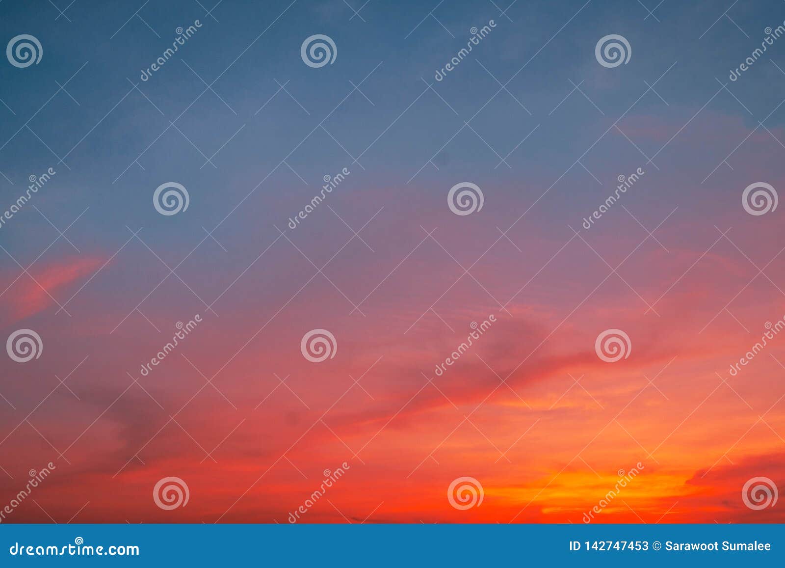 Soft and Quiet Clouds in Afternoon Background Stock Image - Image of ...