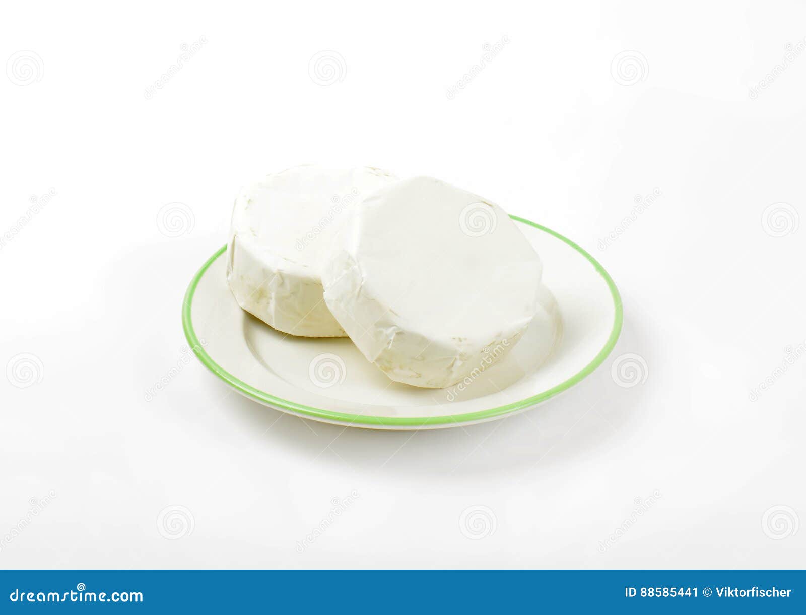 Soft ripened white cheese stock image. Image of rind - 88585441