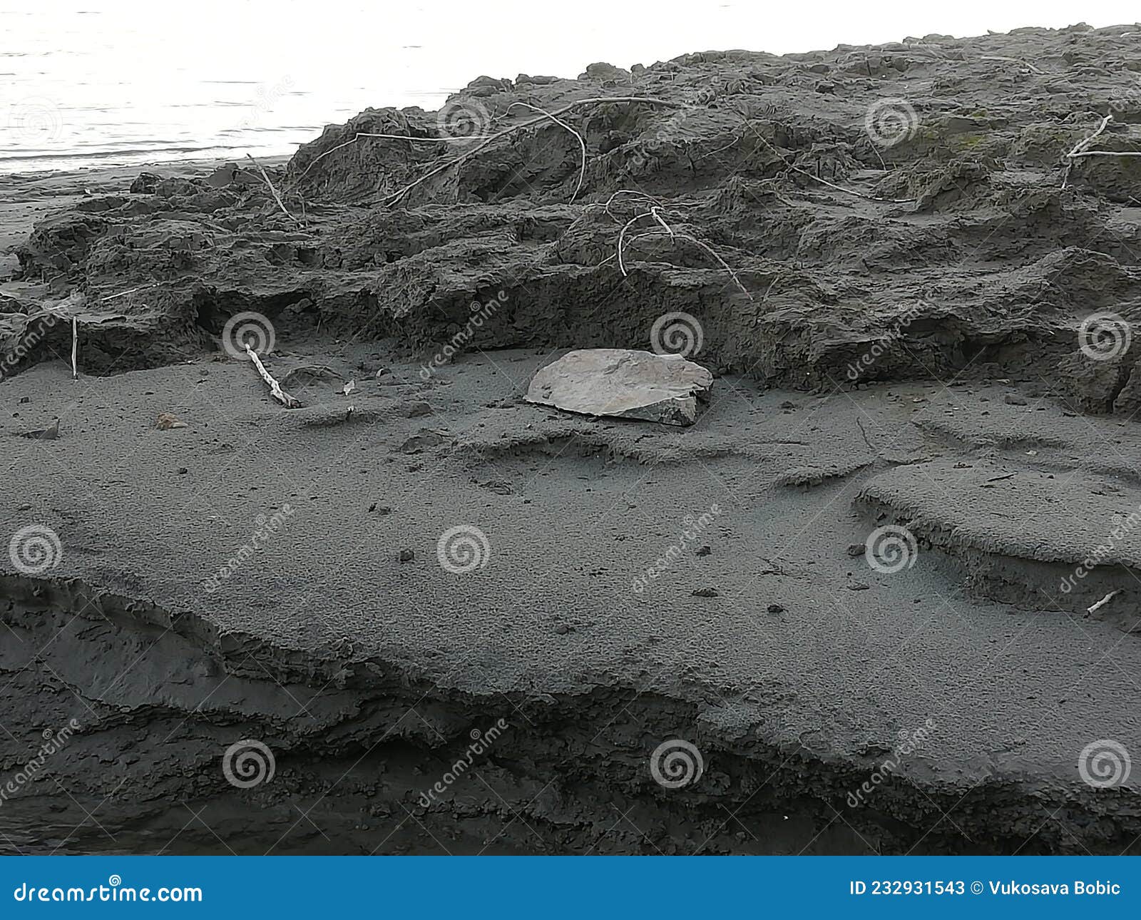 Soft rock stock image. Image of asphalt, sand, geology - 232931543