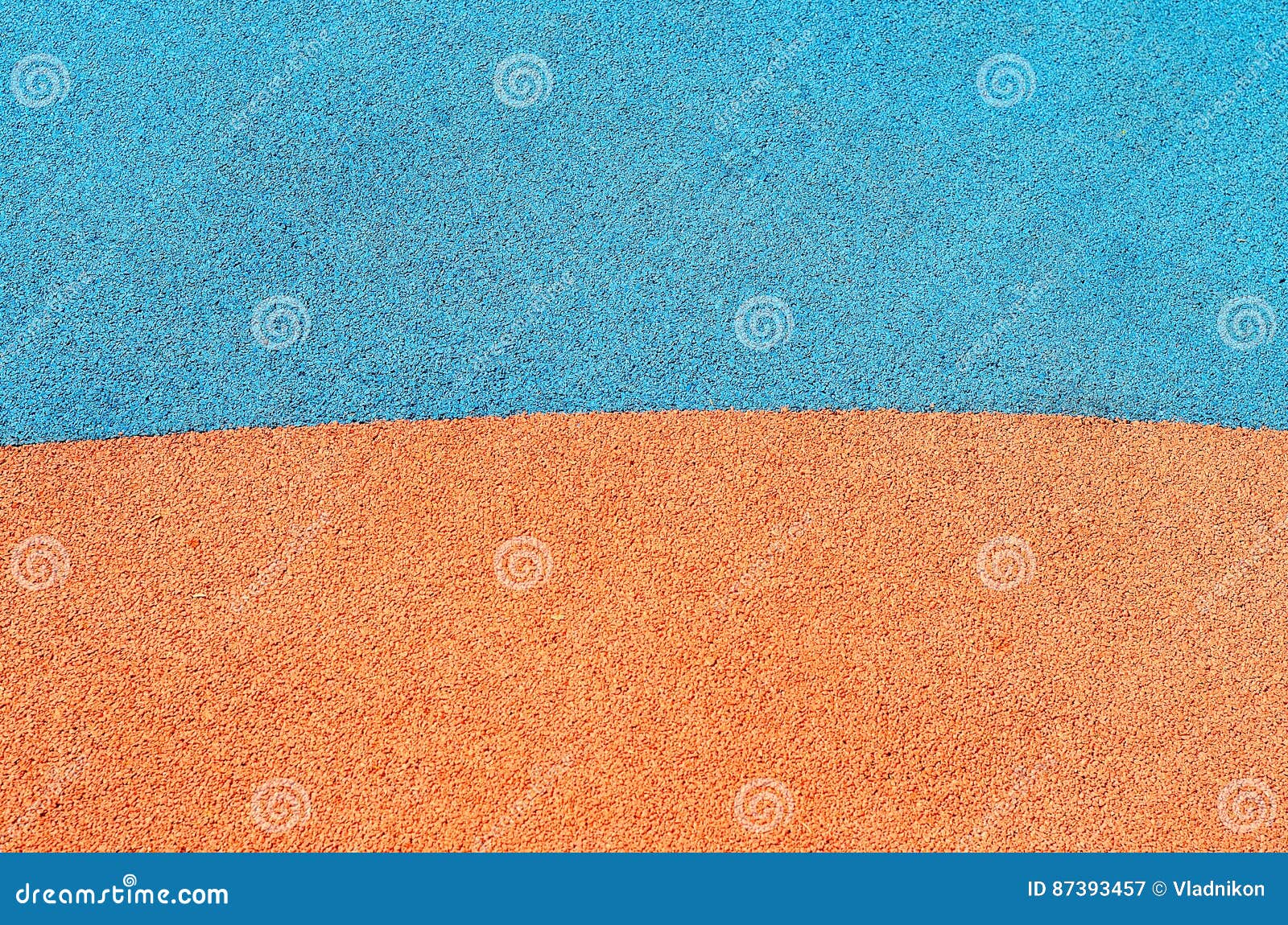 Red Rubber Coating Of Playground Background. Texture For Design Royalty ...