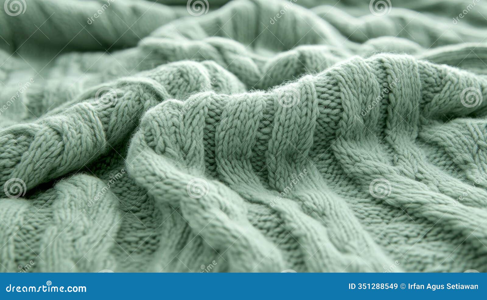 Soft Sage Green Cable Knit Texture Background Royalty-Free Stock Photo ...