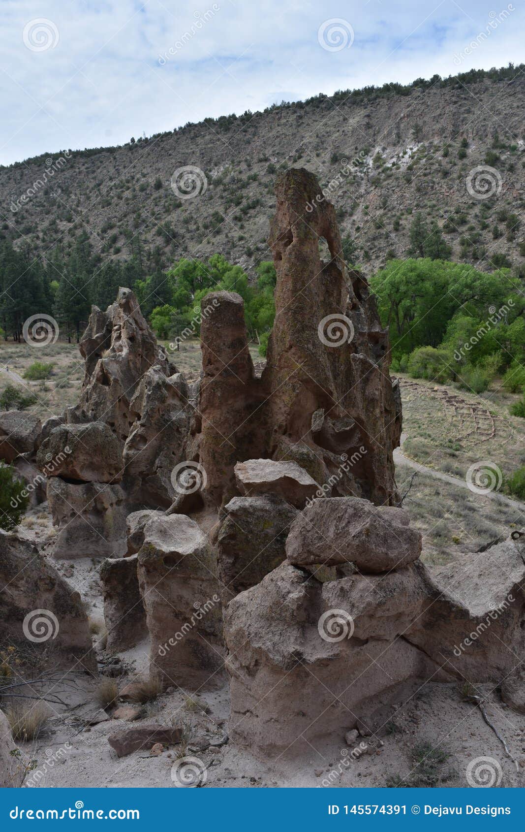 Soft Sandstone Sculptured by the Wind and Elements Stock Image - Image ...