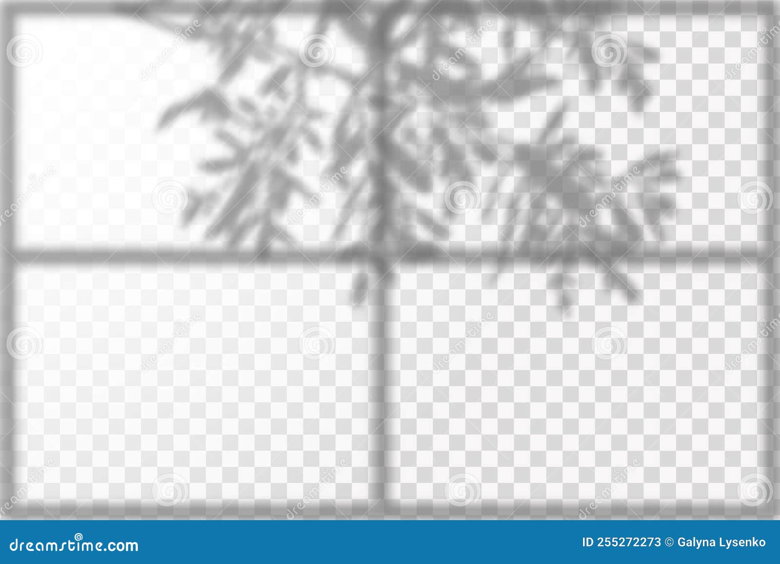 Soft Shadow Form Window and Plants, Light Overlay Effect. Scenes of ...