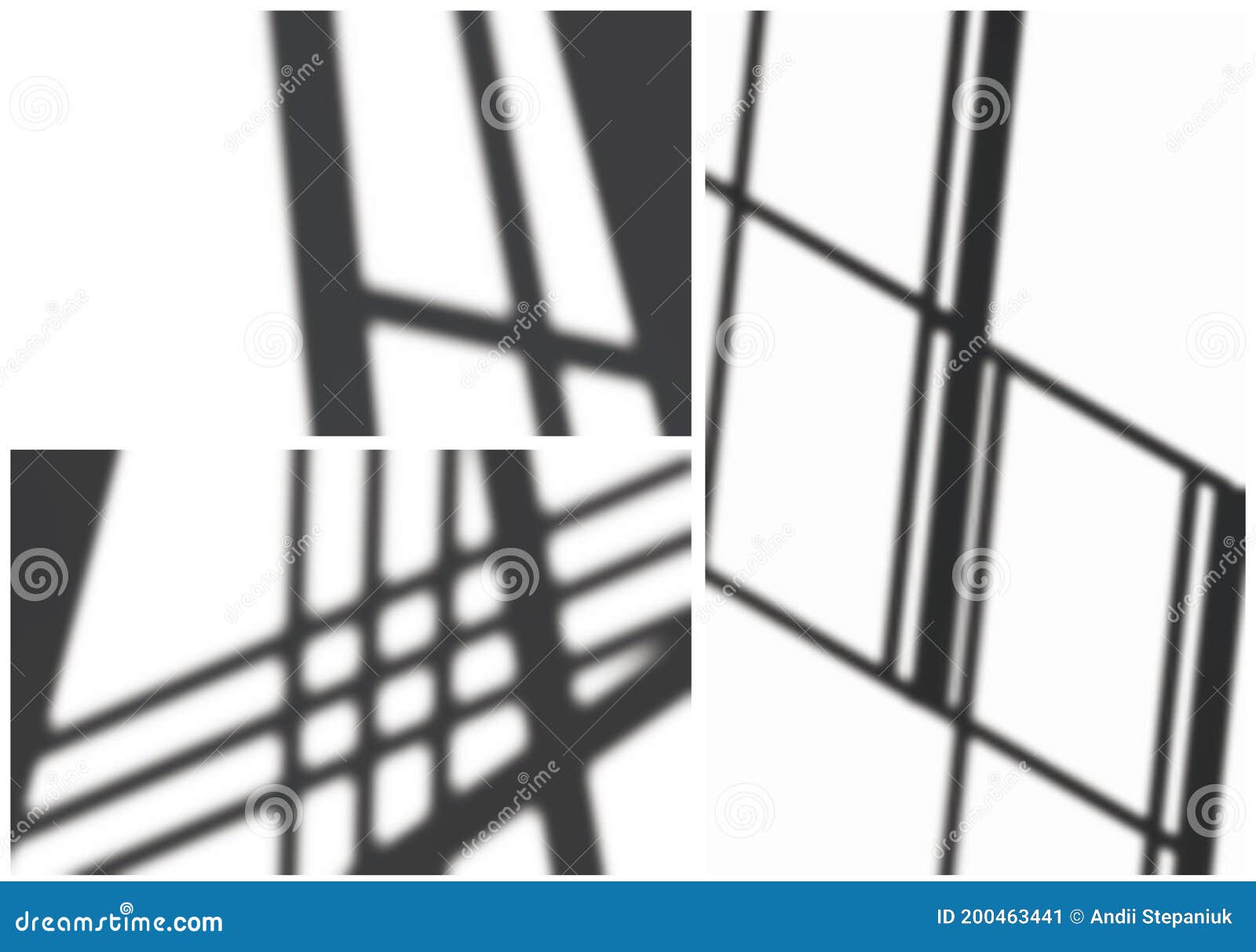 Soft shadows Set stock vector. Illustration of white - 200463441