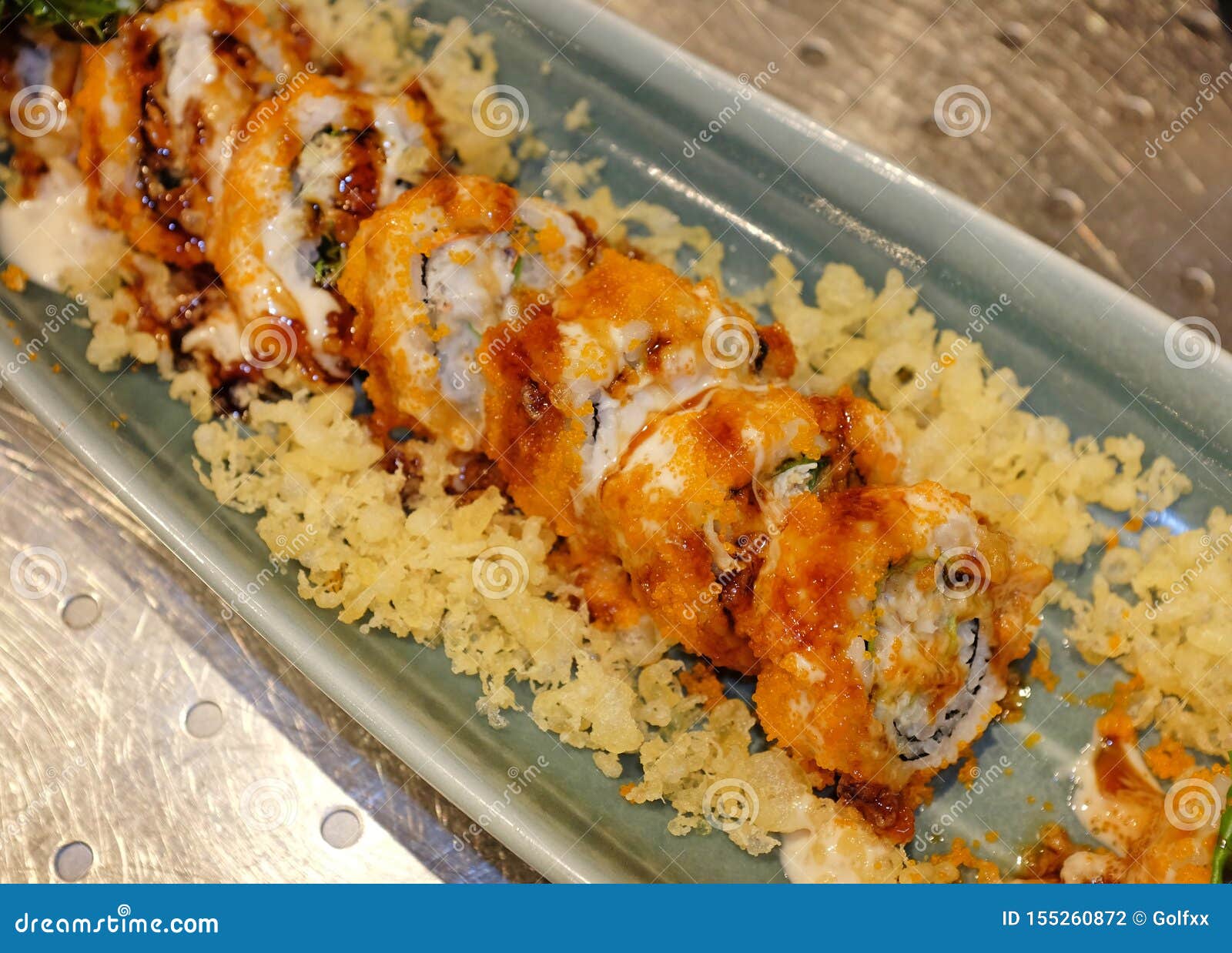 Soft Shell Crab Maki, Japanese Food Stock Photo - Image of japan, maki ...