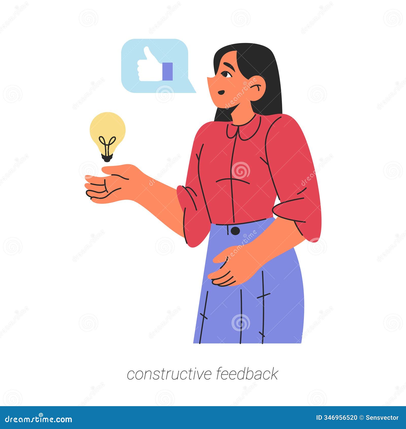 Soft Skill. Employee With Communication Skill. Effective Collaboration ...