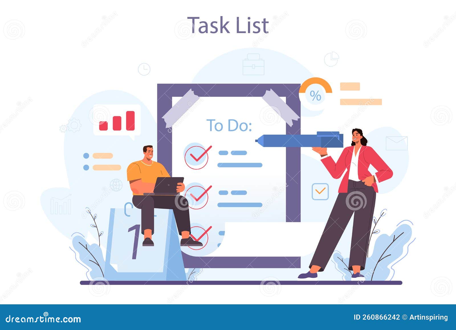 Soft Skills Concept. Business People or Employee with Tasking Skill ...