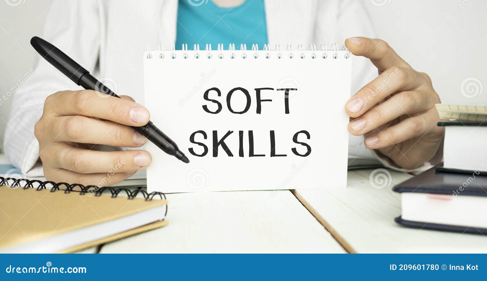 Soft Skills Text Concept Write on Notebook Stock Photo - Image of ...