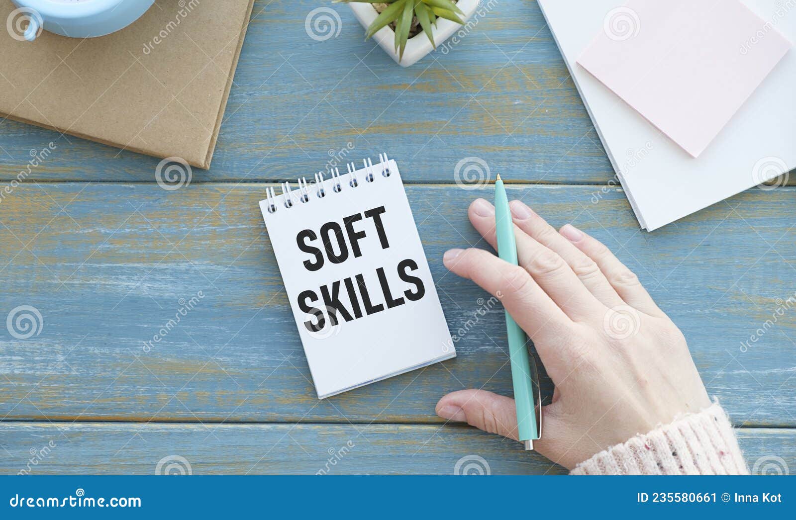 Soft Skills Text Concept Write on Notebook with Pen Stock Image - Image ...