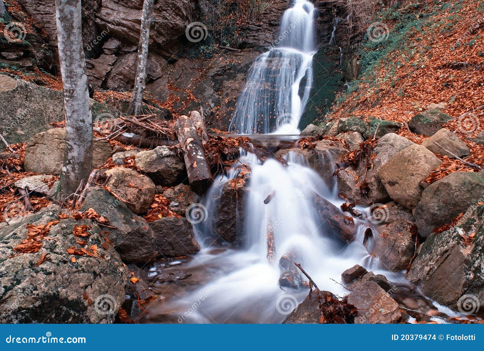 Soft stream stock photo. Image of flow, light, landscape - 20379474