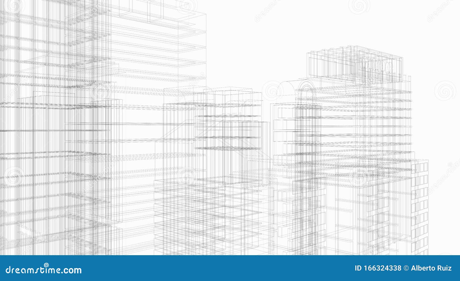 Soft Structure of Architectural Work in White Environment Stock ...