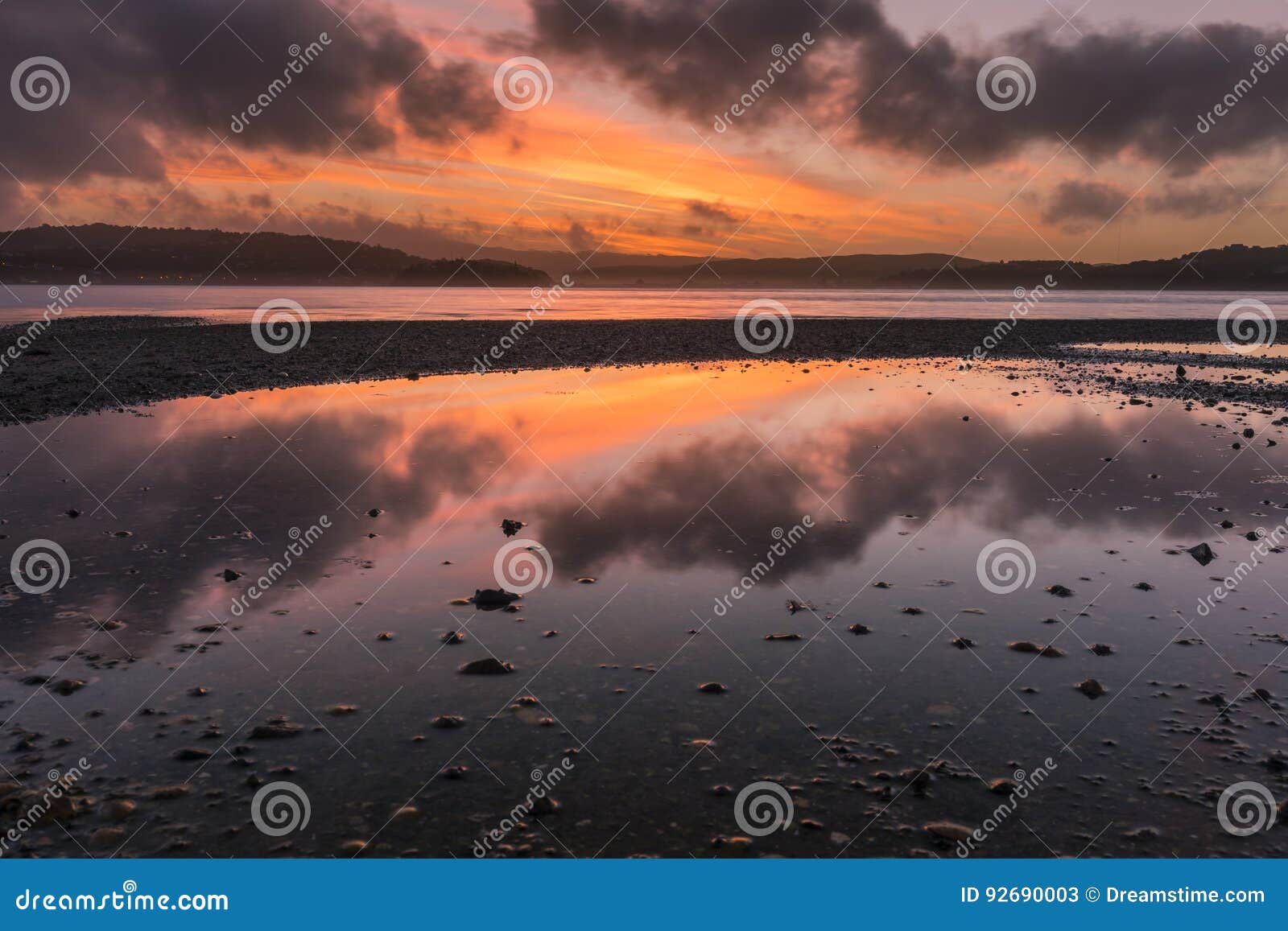 Soft Sun stock image. Image of color, ocean, soft, wellington - 92690003
