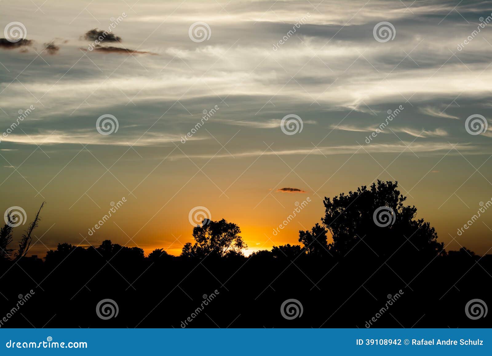 Soft Sunset stock photo. Image of sundown, twilight, clouds - 39108942