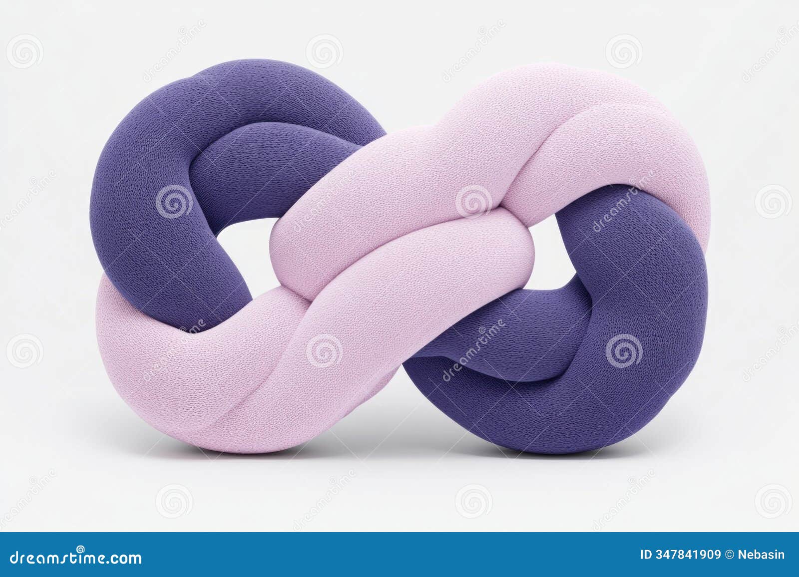 Soft Textured Infinity Symbol in Lavender and Purple Colors Stock ...