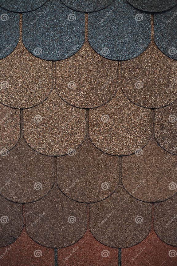 Soft tile for the roofs stock image. Image of construction - 69555055