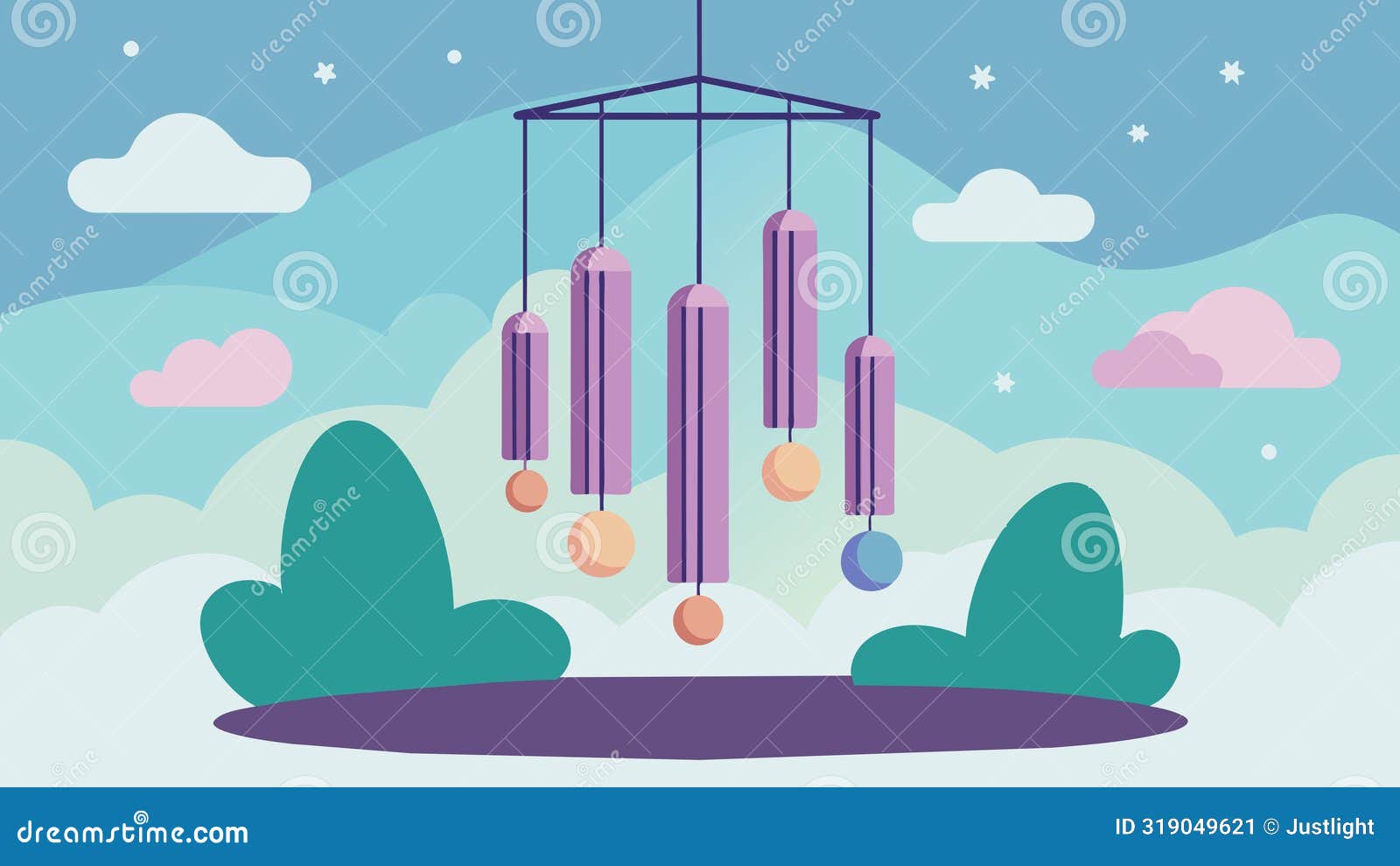 The Soft Tinkling of Wind Chimes Adding a Soothing and Grounding ...