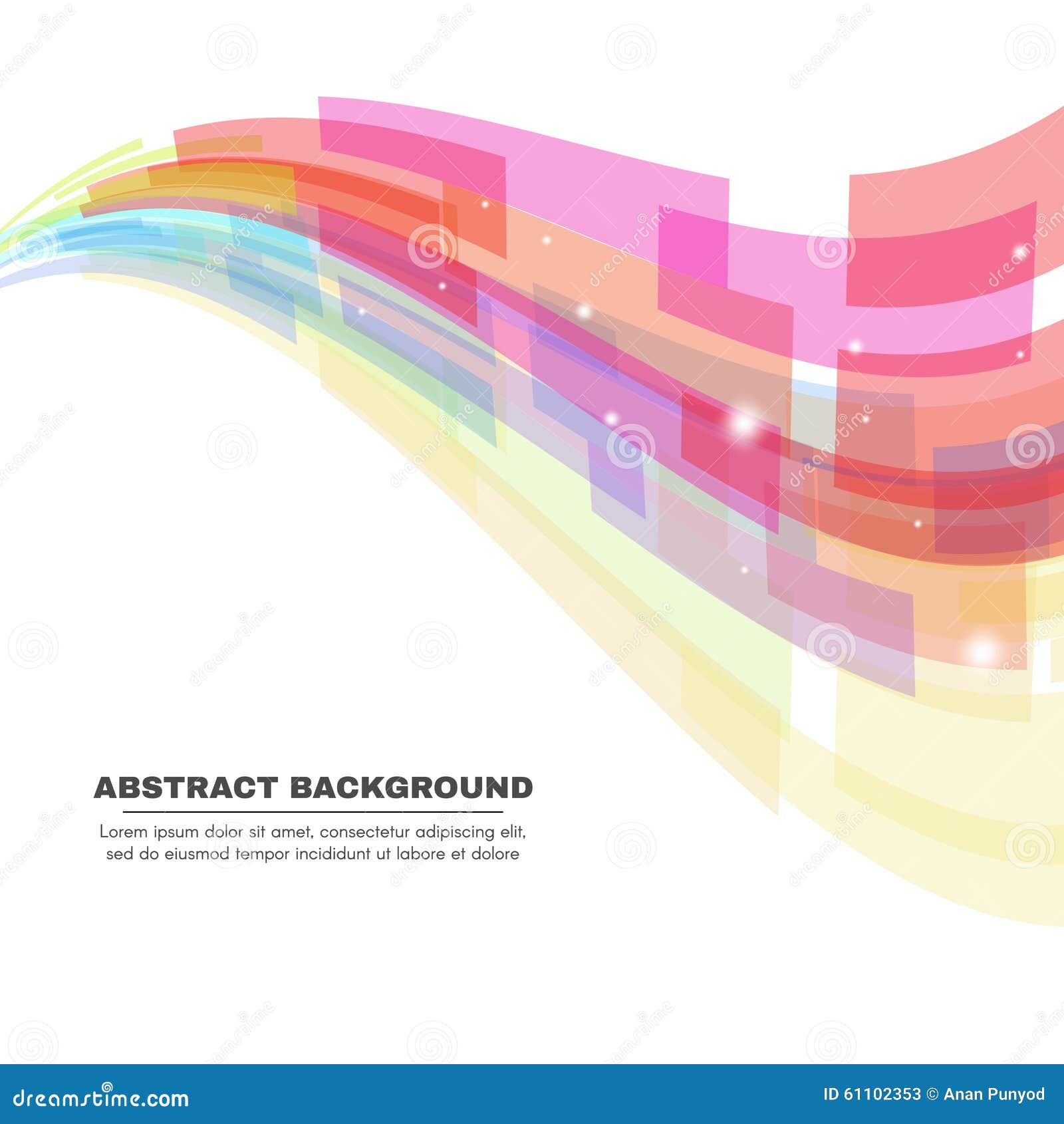 Soft Tone - Rectangle Wave Vector Abstract Background Stock Vector ...