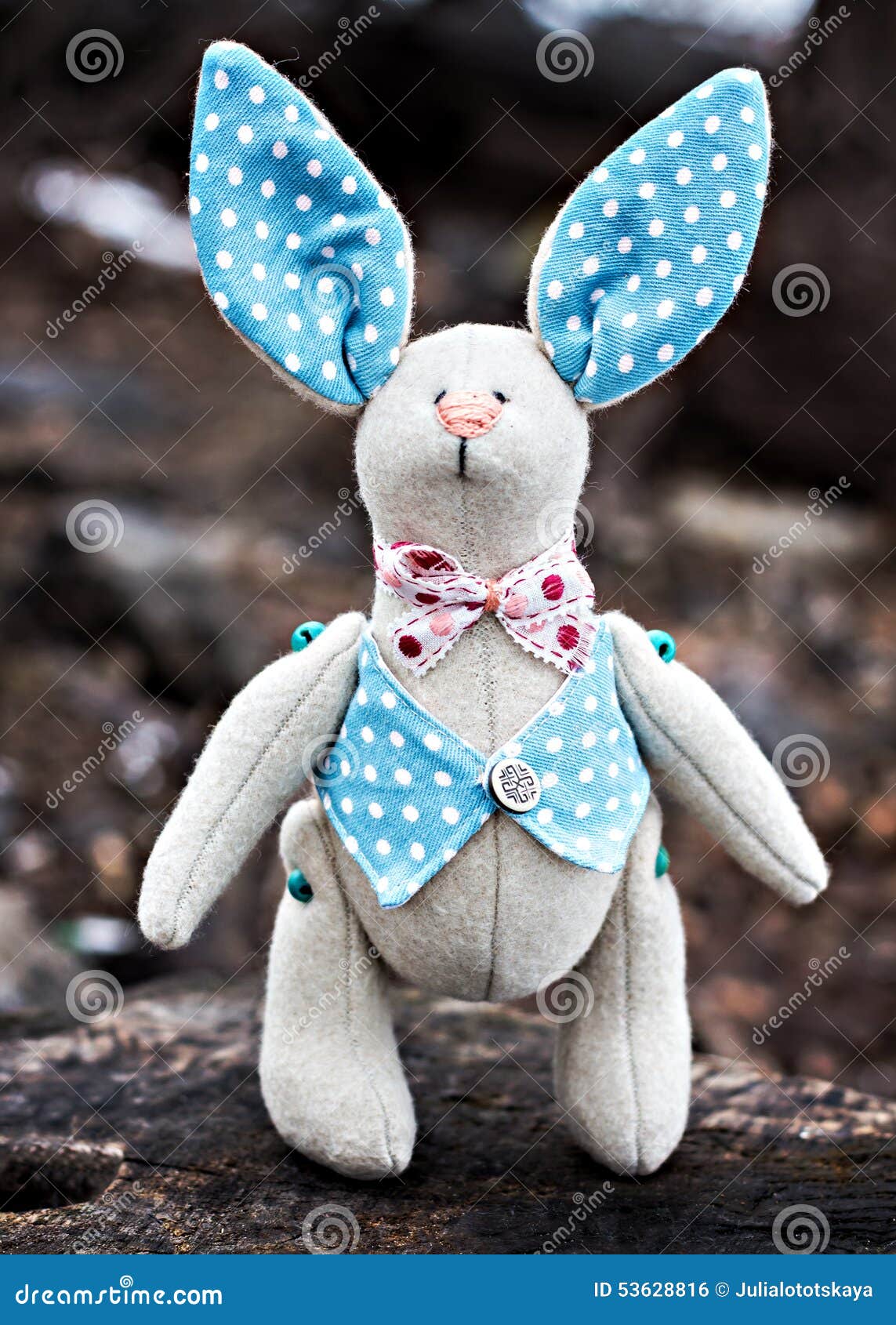 Soft toy - bunny stock photo. Image of retro, presents - 53628816