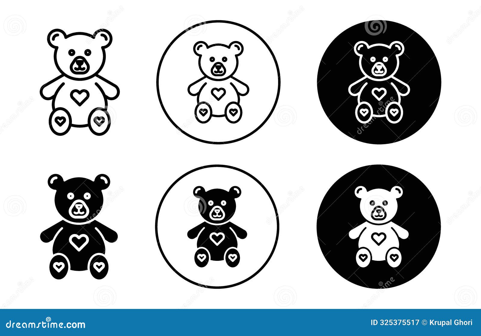 Soft toy icon stock illustration. Illustration of icon - 325375517