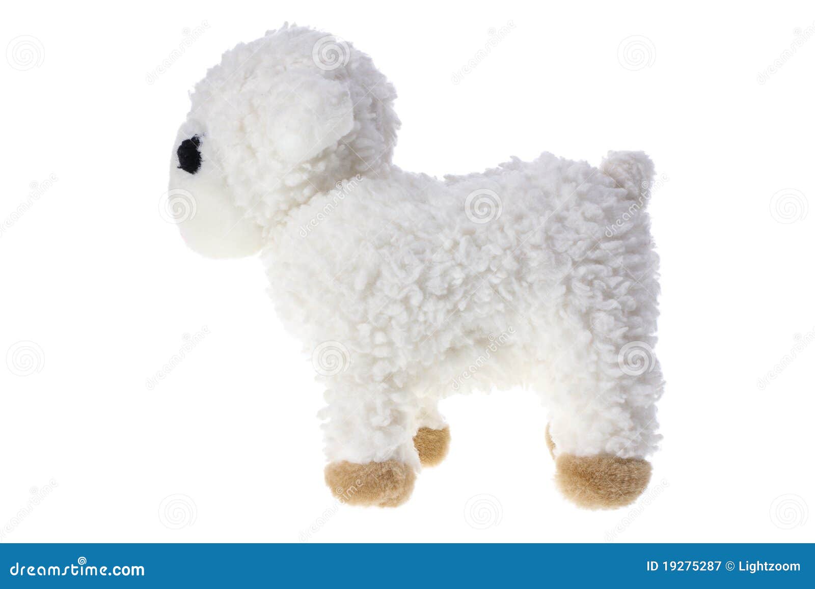 Soft Toy Lamb stock image. Image of cuddly, life, standing - 19275287