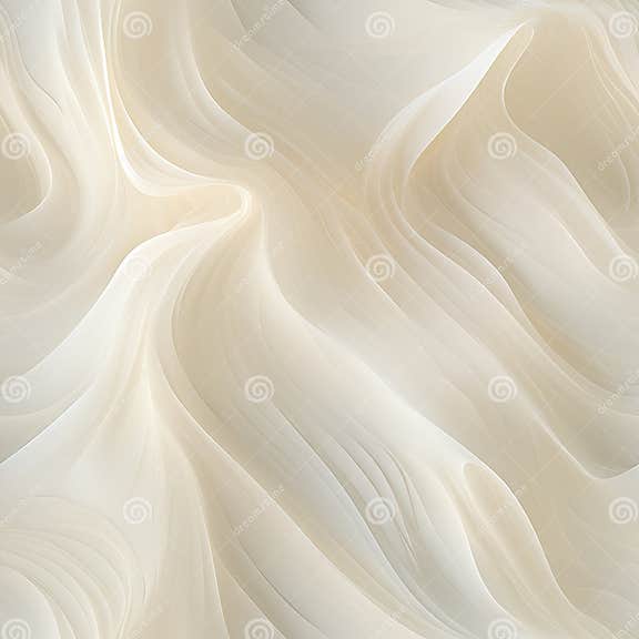 Soft Translucent Rice Paper Seamless Pattern AI Generated Stock ...