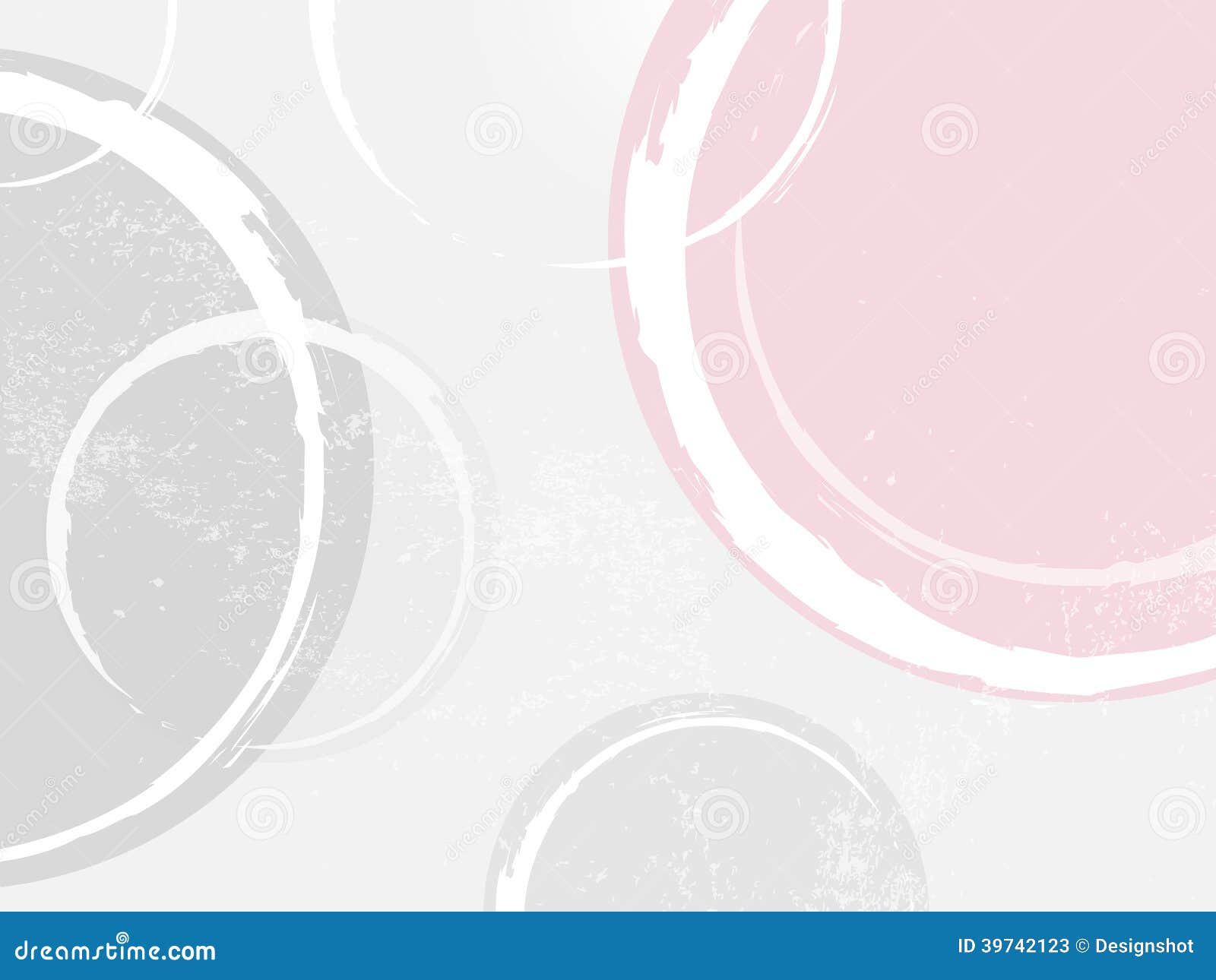 Soft Vintage Circle Pattern Stock Vector - Illustration of chic, soft ...